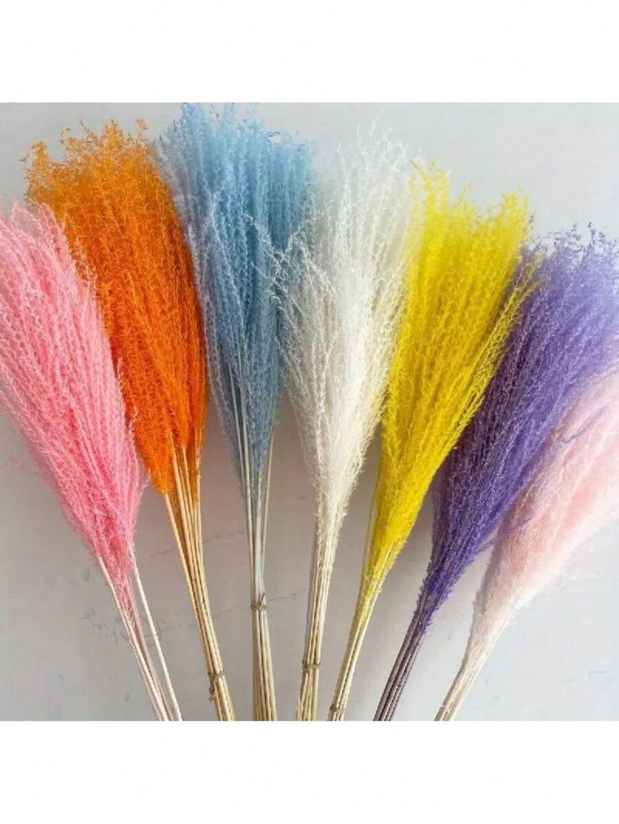 1 Bouquet Dried Flower Bunch, Wedding Venue Decor, Real Flower Prop ...