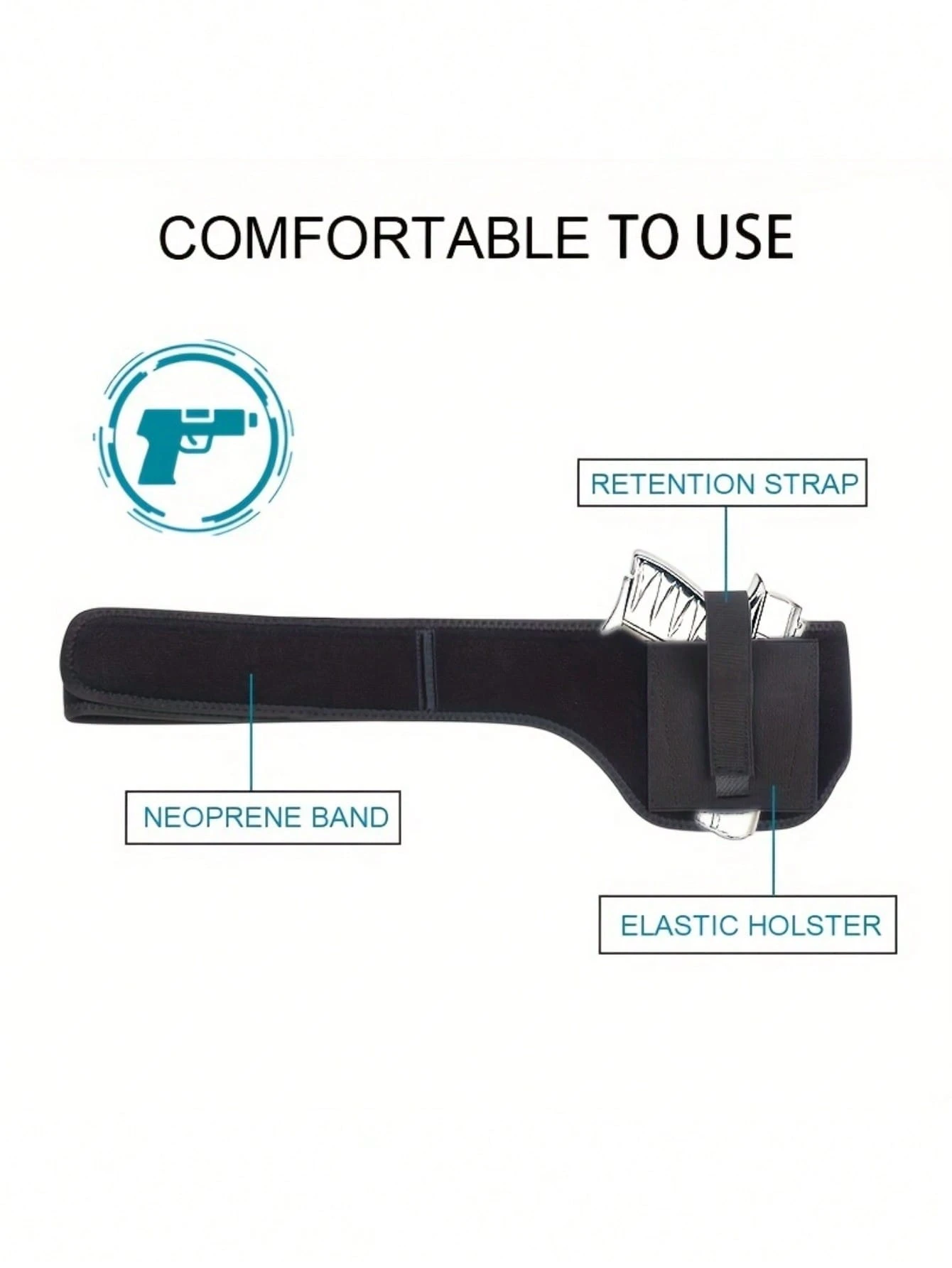 Easy To Carry: A Tactical Waist Concealed Holster Suitable For Both Men ...