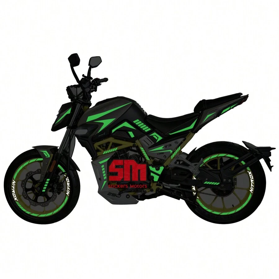 Kit Stickers Vento Nitrox T3 250 Reflective Stickers For Lids And Rims ...