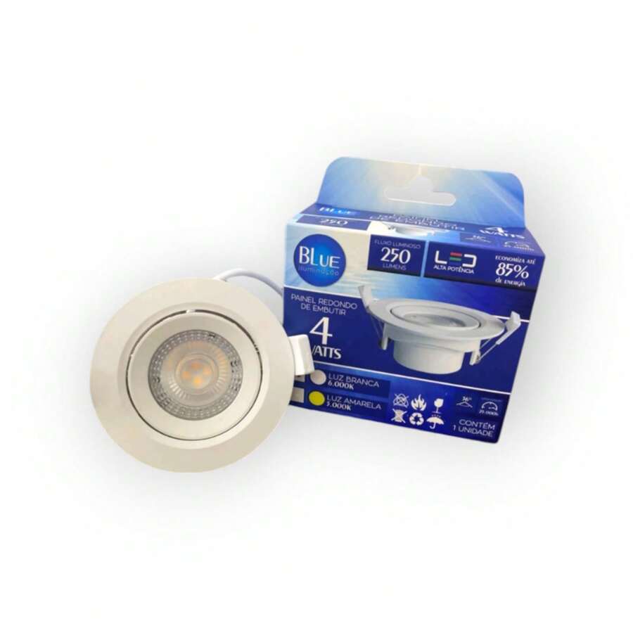 4W Adjustable LED Spot Ceiling Light Kit 4 Units | SHEIN USA