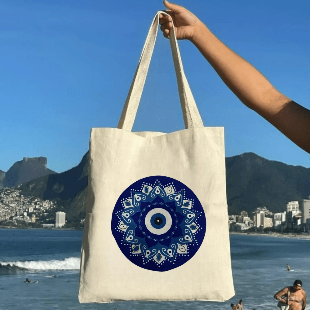 100% Cotton Ecobag MANDALA Print | Mode de Mujer | SHEIN España