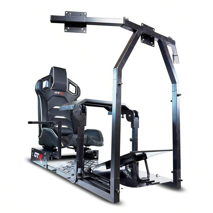 GTR Simulator GTR Simulator GTA-Pro Racing Simulator Cockpit Silver ...