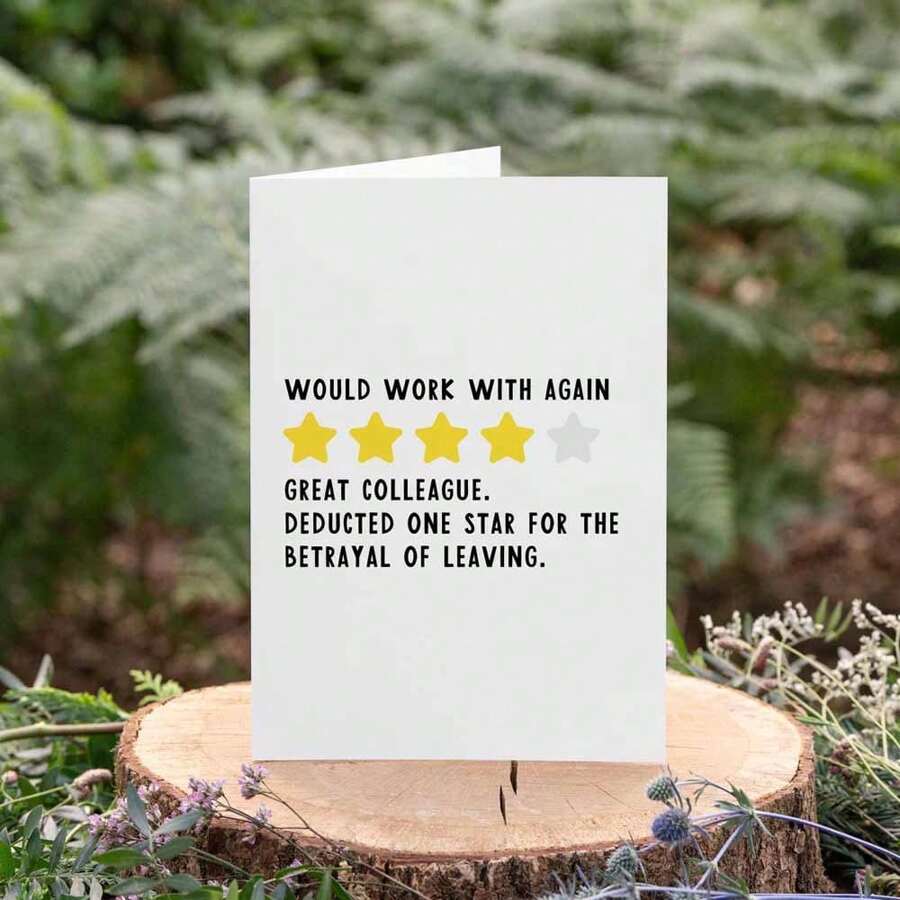 Departure Card, Goodbye, Good Luck Card, Retirement New Job Card ...