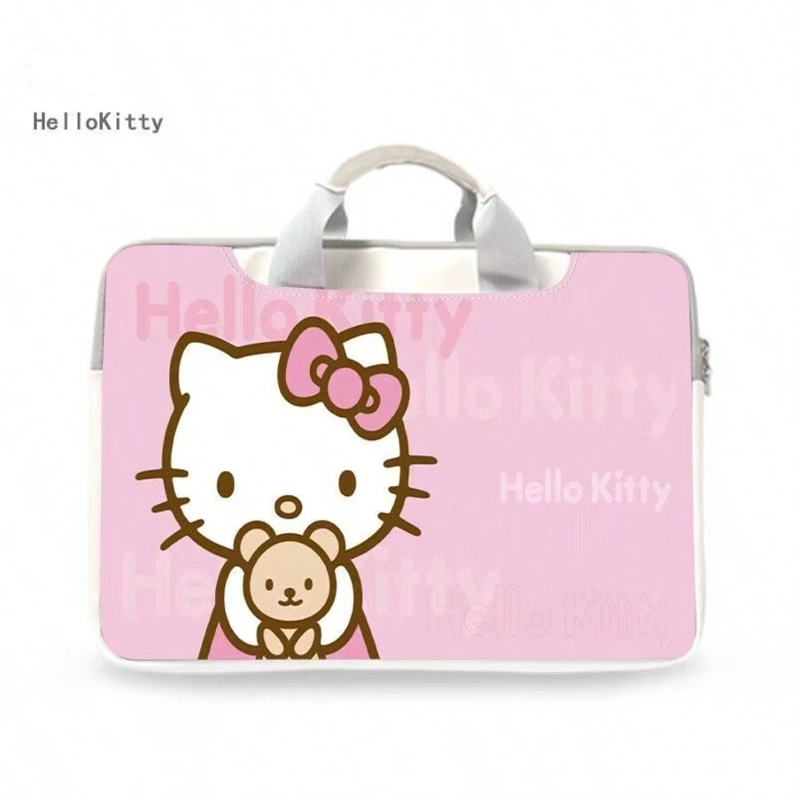 Sanrio 1 Hello Hello Hello Kitty Laptop Bag Pink Cute KT Kitten ...