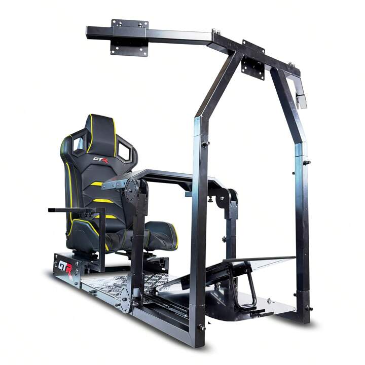 GTR Simulator GTR Simulator GTA-Pro Racing Simulator Cockpit Silver ...