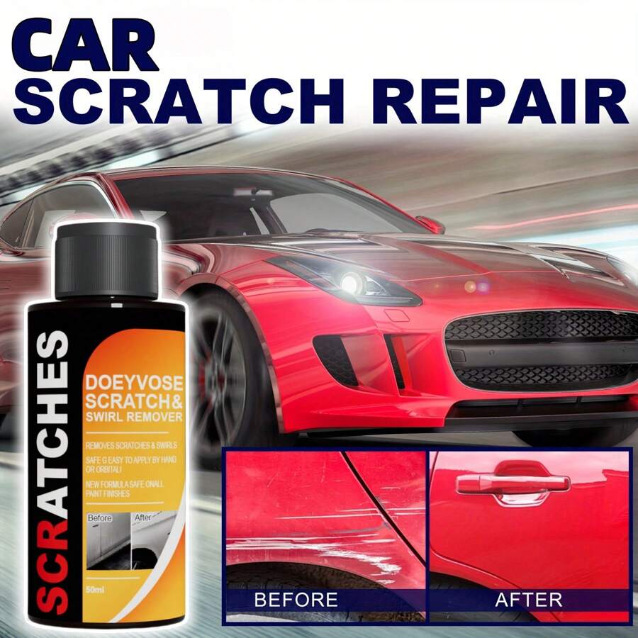 Doeyvose Car Scratch And Swirl Remover Kit - Quickly Eliminate Swirls ...
