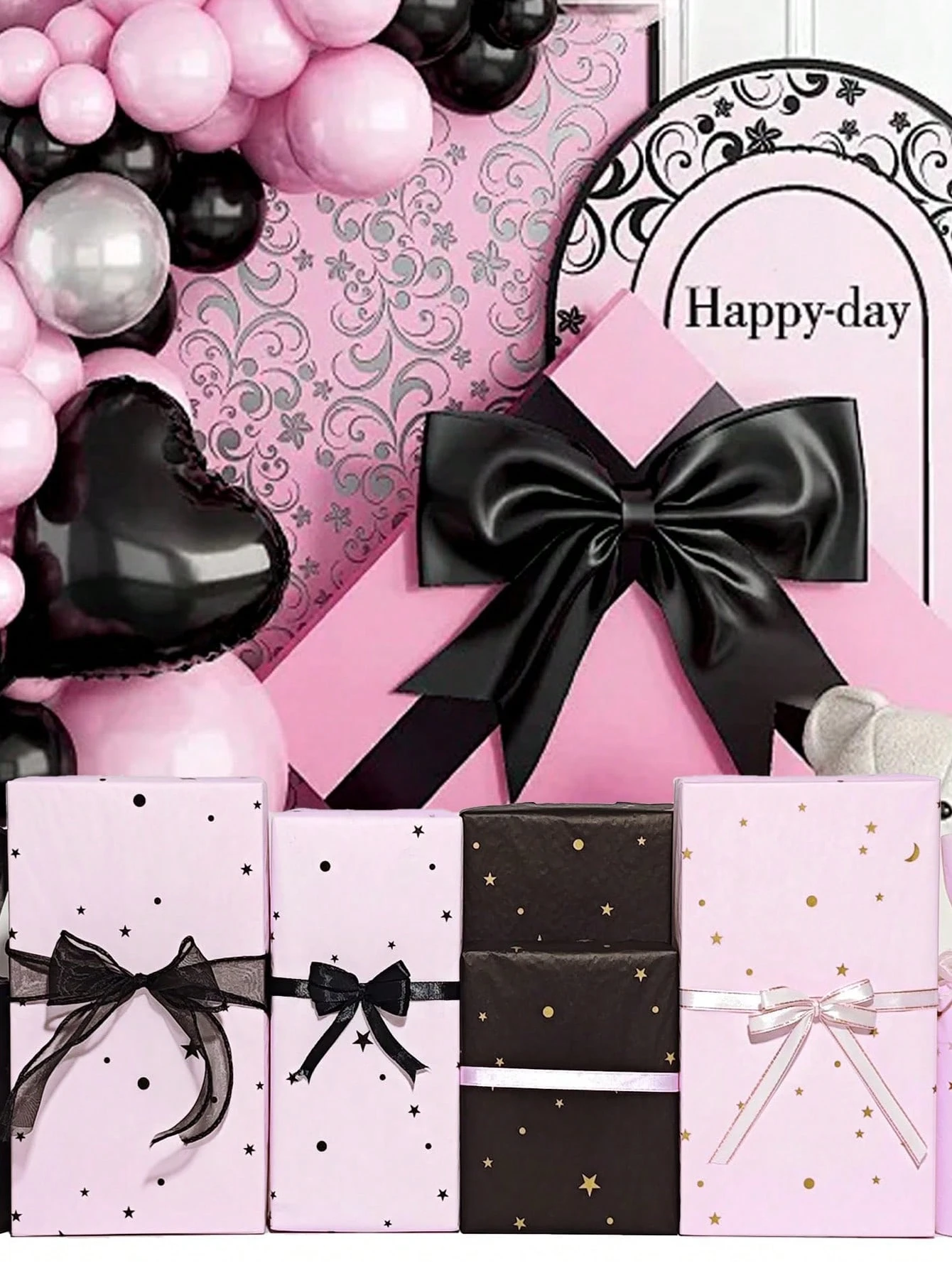 3pcs/Gift Wrapping Tissue Paper, Cute Star And Moon Tissue Paper For ...