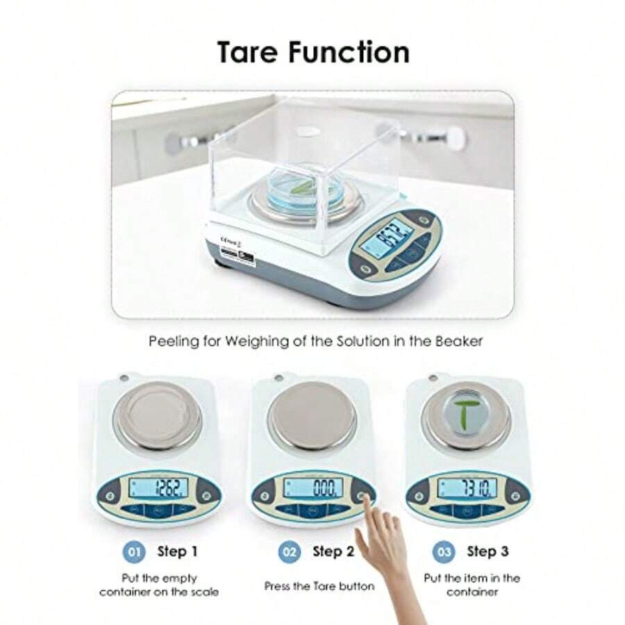 Lab Digital Scales 0.01g Precision Analytical Electronic Balance ...