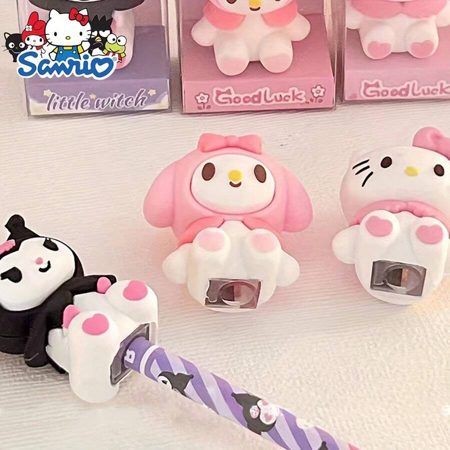 Sanrio Sanrio Hello Kitty, My Melody And Kuromi Sanrio Pencil Sharpener ...
