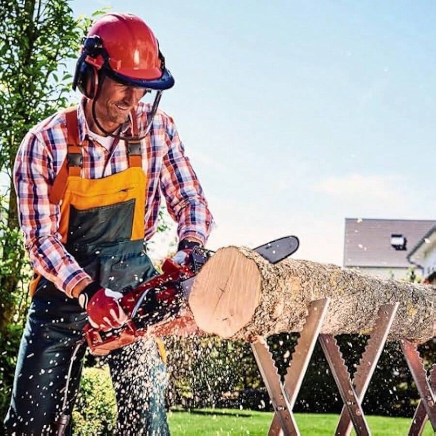 2000W Electric Chainsaw 16 Inch Bar Chain Metal Gearing Kickback ...