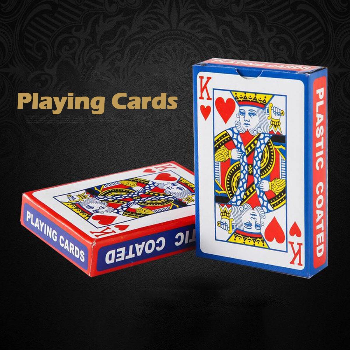 2 Packs Playing Cards, Deck Of Standard Playing Cards, Adult Playing ...