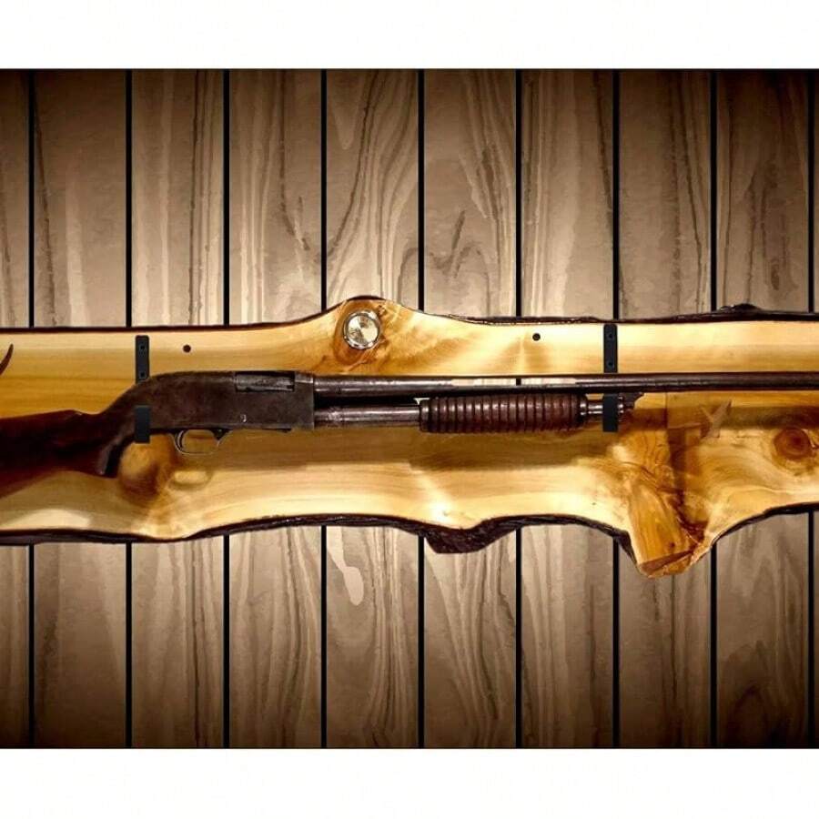 Horizontal Metal Gun Rack And Shotgun Hooks Rifle Hangers Store Rifle ...