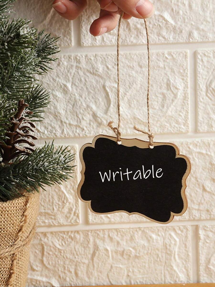 5/10Pcs Wooden Mini Chalkboard Home Daily Use Decoration Small ...