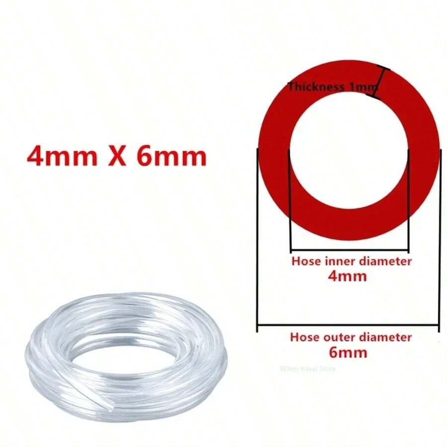 PVC Pipe Transparent Water Pipe Pipes Tube Hoses Aquarium Tubing Water ...