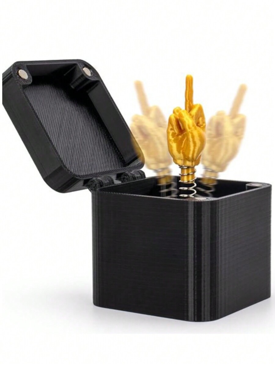 1/2/4/6pcs Middle Finger Surprise Gift Box, Finger In Box, Annoying ...