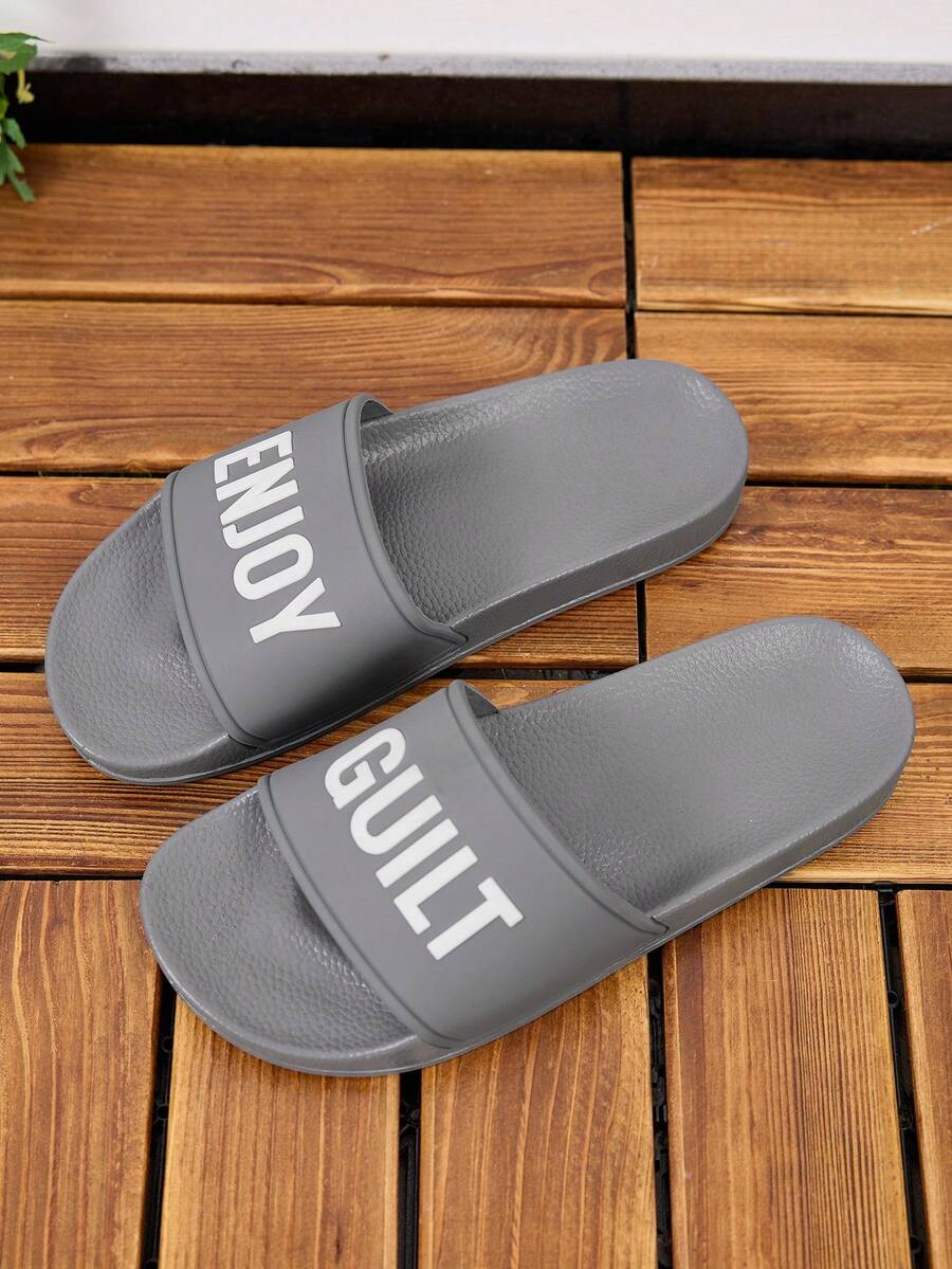 2025 New Fashion Slippers For Women, Versatile Casual Rubber Sole Anti ...