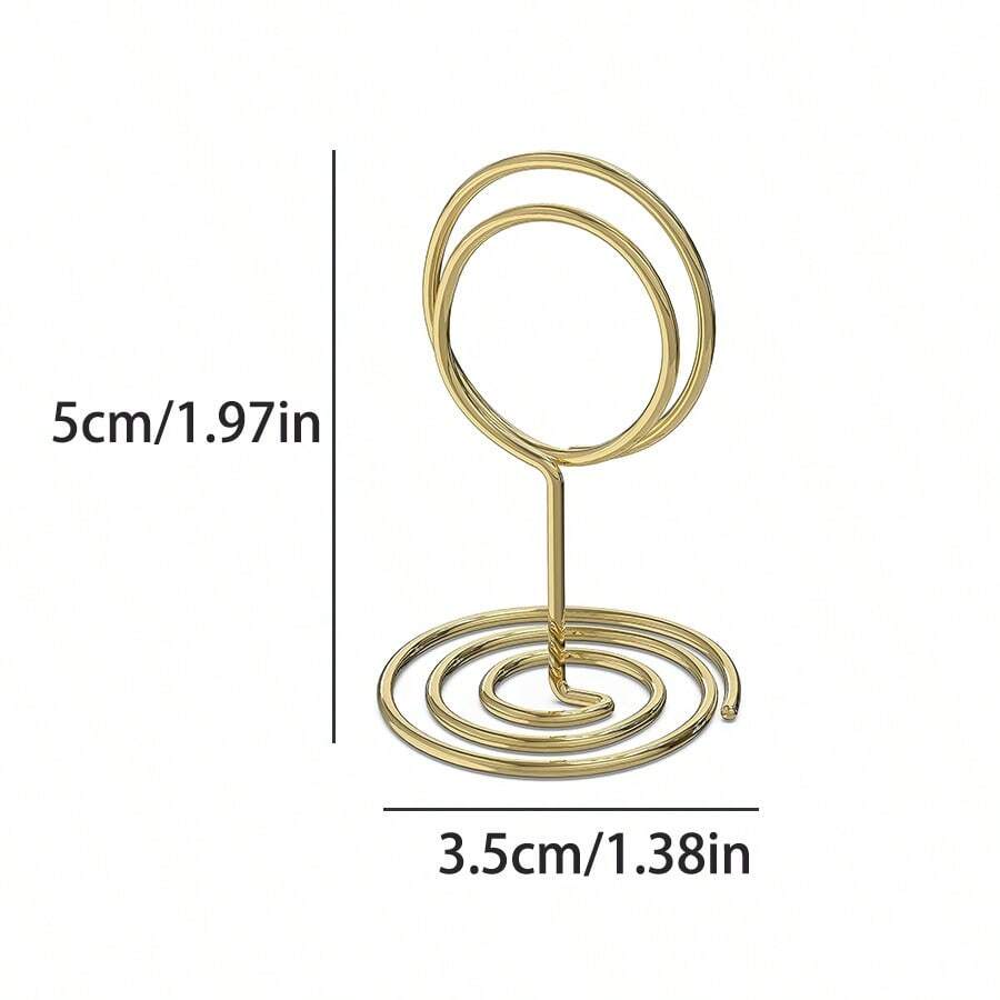 Wedding Table Card Holder - Gold Table Card Holder Photo Stand - Table ...