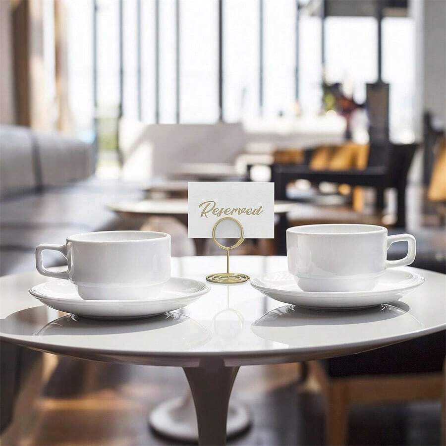 Wedding Table Card Holder - Gold Table Card Holder Photo Stand - Table ...