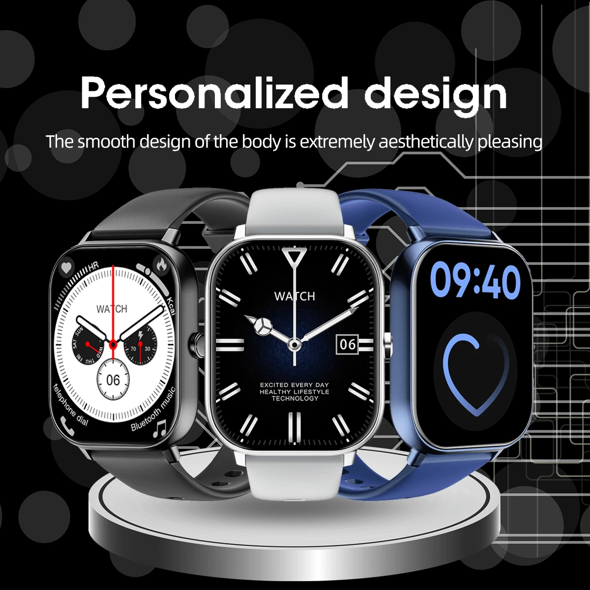 Smartwatch Maxwear GT7Pro Pantalla de 2,06 pulgadas Seguimiento de la ...