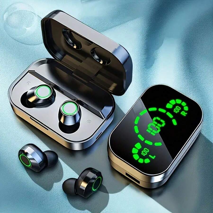 2025 Triple-Screen Smart Wireless Earbuds - LED Digital Display ...
