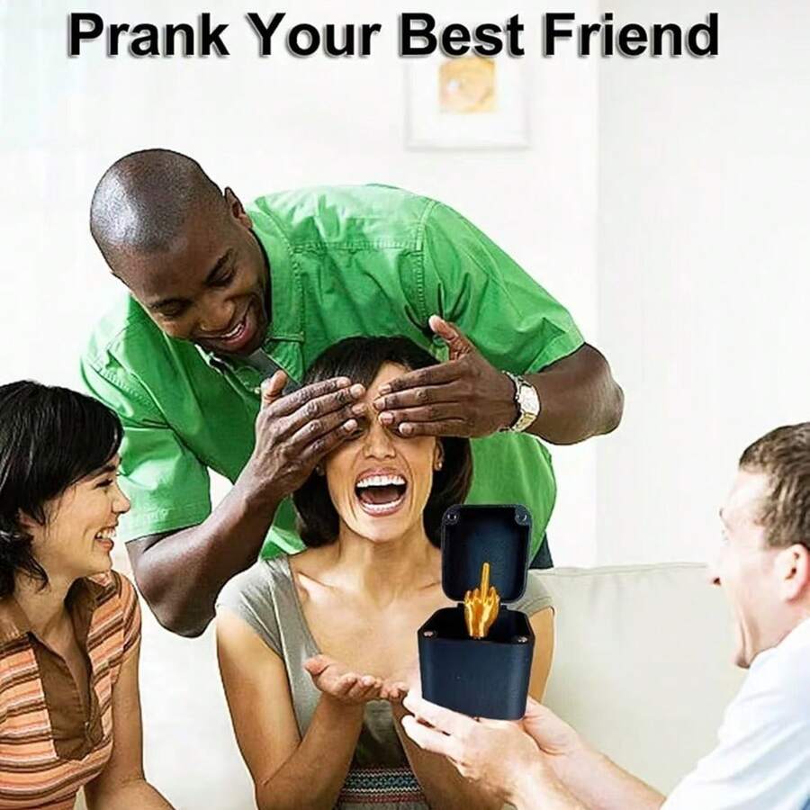 1pc Surprise Finger Gift Box, Funny Box Just For You, Pop-Up Prank ...