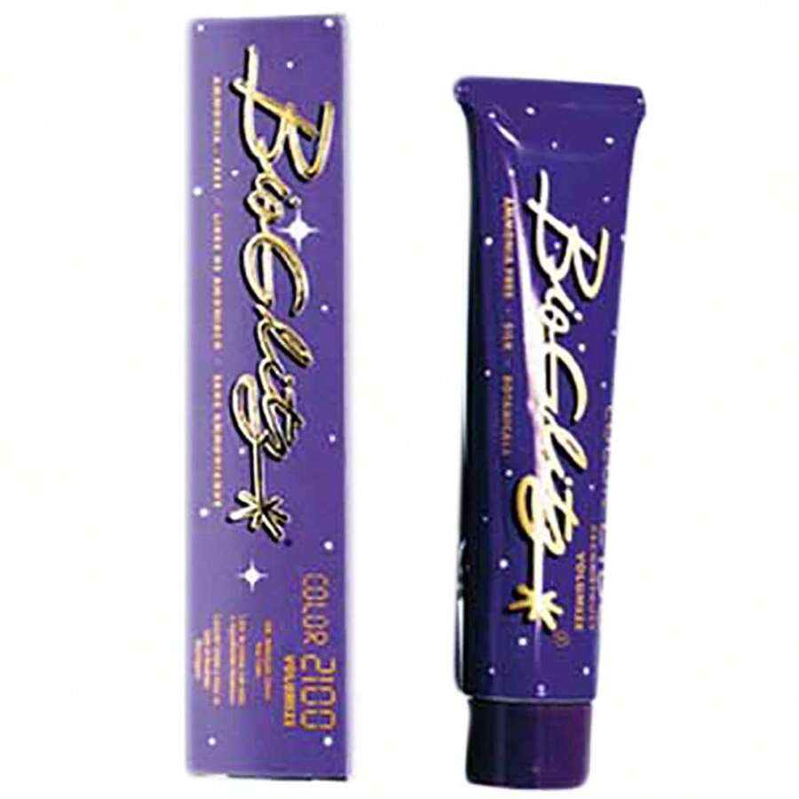 Farouk Systems BioGlitz 8RV Medium Mahogany Blonde Ammonia Free Hair Color Reconstruct Volumize ...