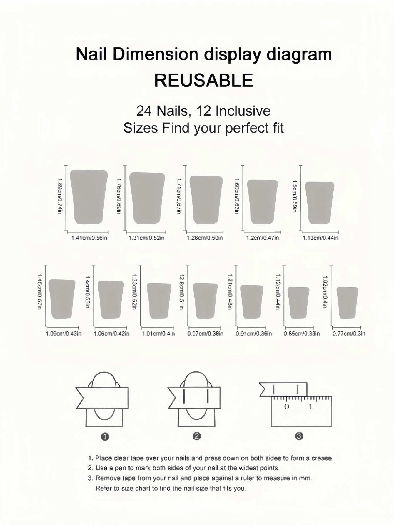 24pcs Long Duckbill Nail Set In Pink Gradient French Design With 3D ...