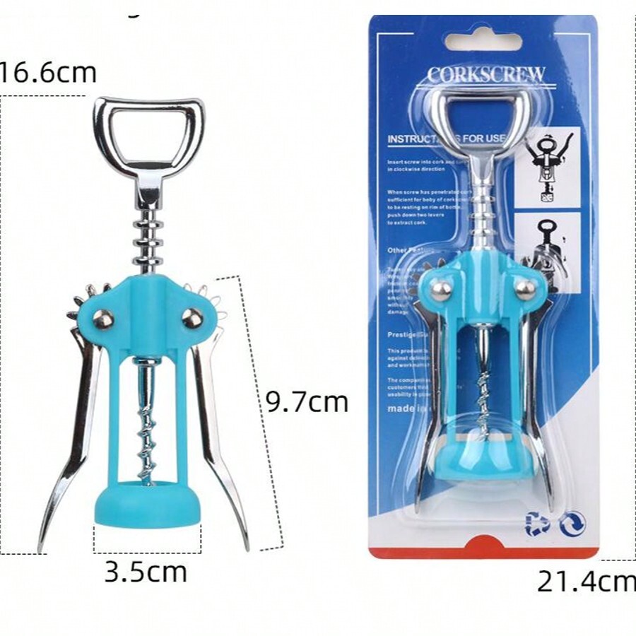 Bottle Opener Waiter Metal Red Wine Opener Corkscrew Bottle Handle Bottle Pumps Corkscrews Cork ...