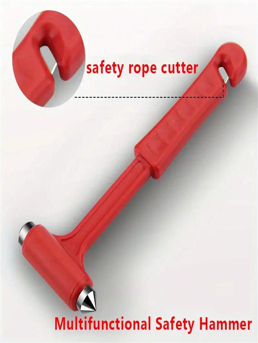 1pc Car Safety Hammer, Car Window Glass Breaker, Seatbelt Cutter, Car ...