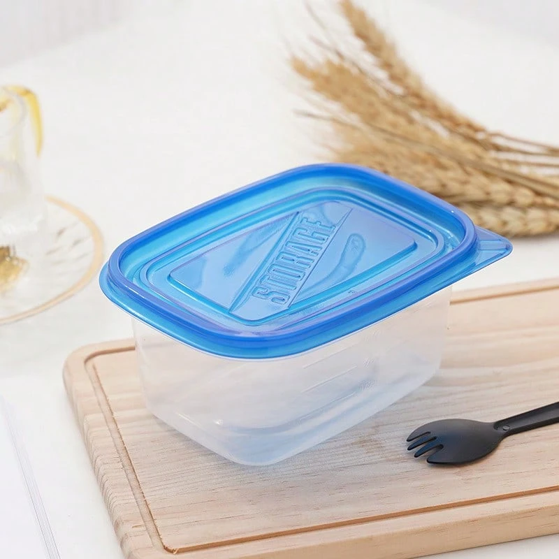 10pcs Set Reusable Clear Storage Containers With Lids - 0.24Qt ...