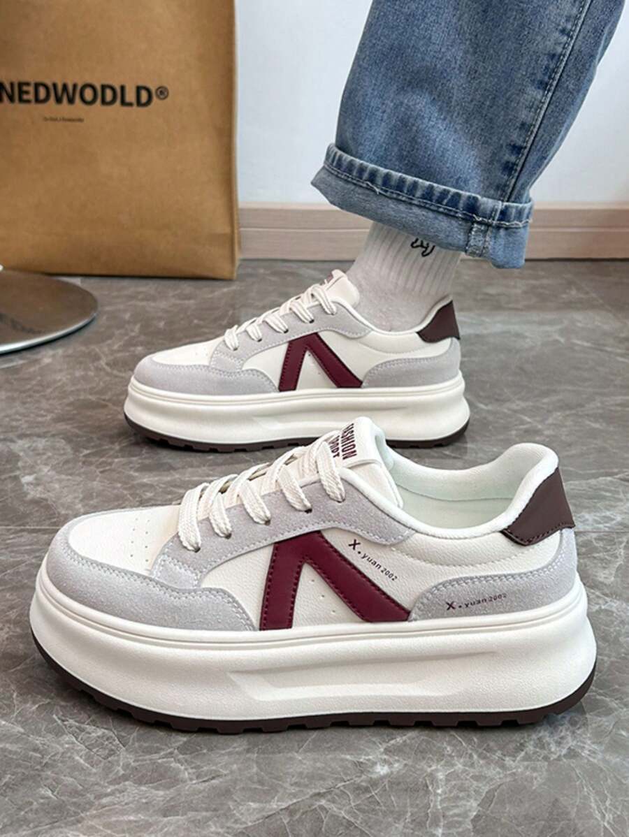 Nuevos tenis de plataforma con suela gruesa 2025, zapatos deportivos de plataforma para mujer ...