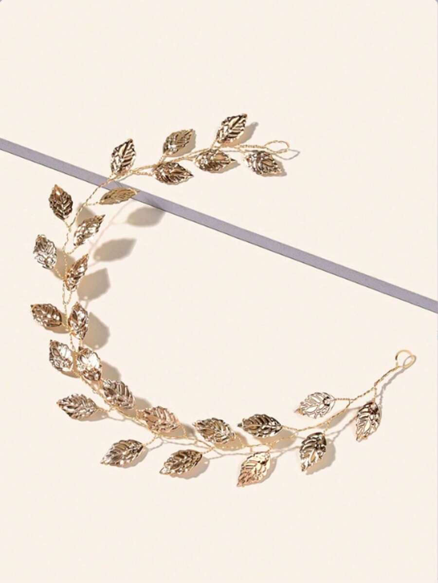 New Bridal Accessories Simple Metal Headband, European And American ...