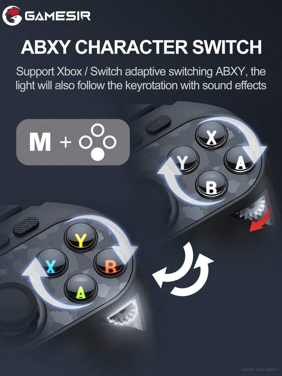 GAMESIR GameSir Switch Controller Compatible With Nintendo Switch With Charging Dock Gamepads PC ...