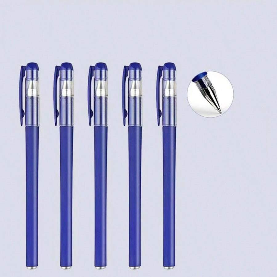 10pcs Matte Carbon Fiber Tip Pens 0.5mm Business Signing Pens Office ...