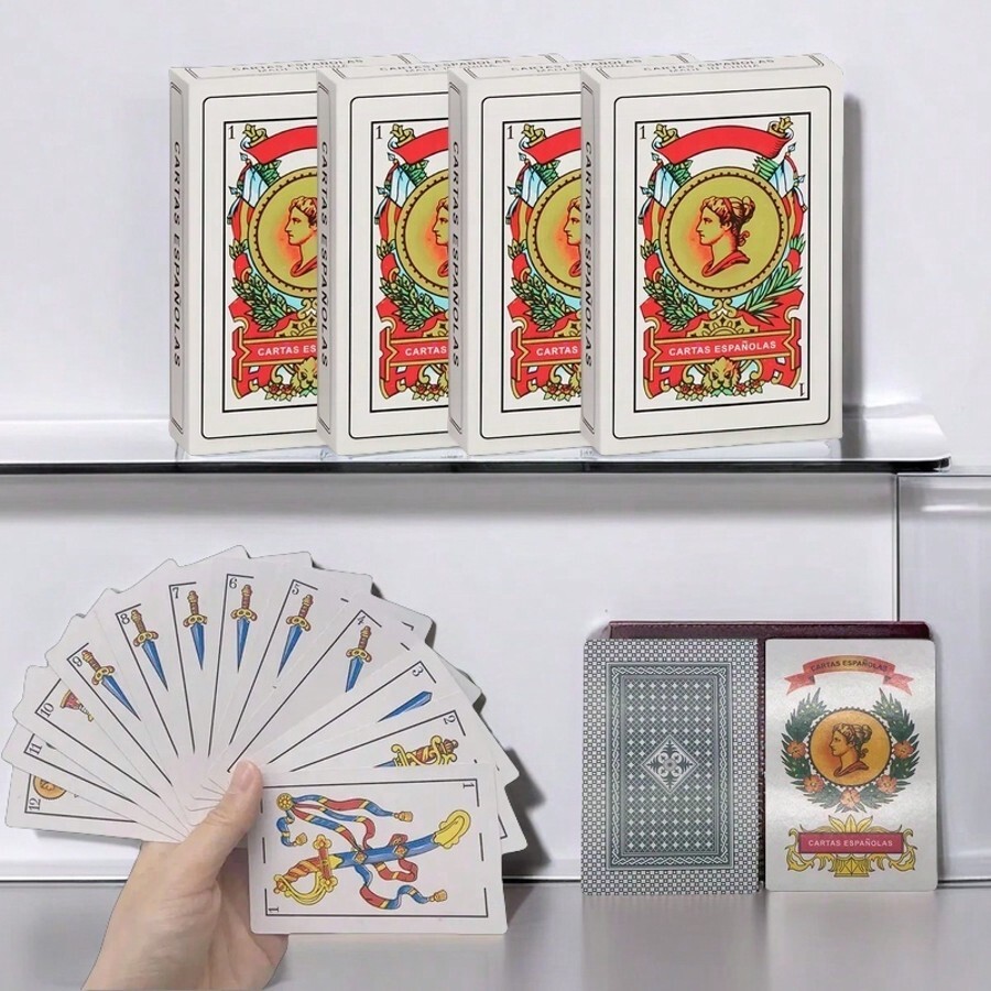 Authentic Spanish Playing Cards - Classic Baraja Espanola, Suitable For ...