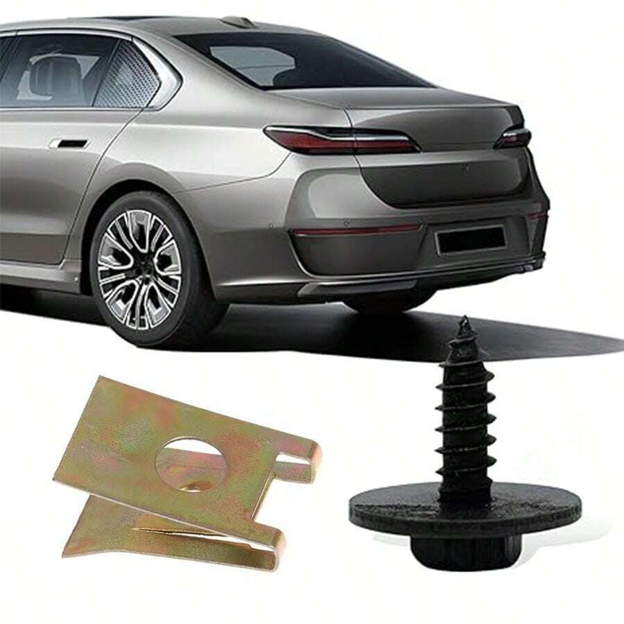 40/50/100PCS Car Bumper Cover Screws, Waterproof Durable Metal Vehicle ...