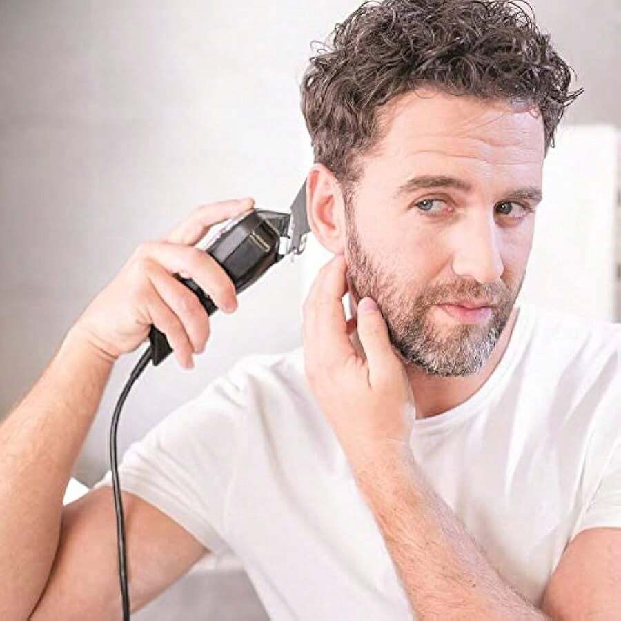 Men's Corded Hair Clippers Pro Wahl DIY Haircuts Home Cutting Head ...