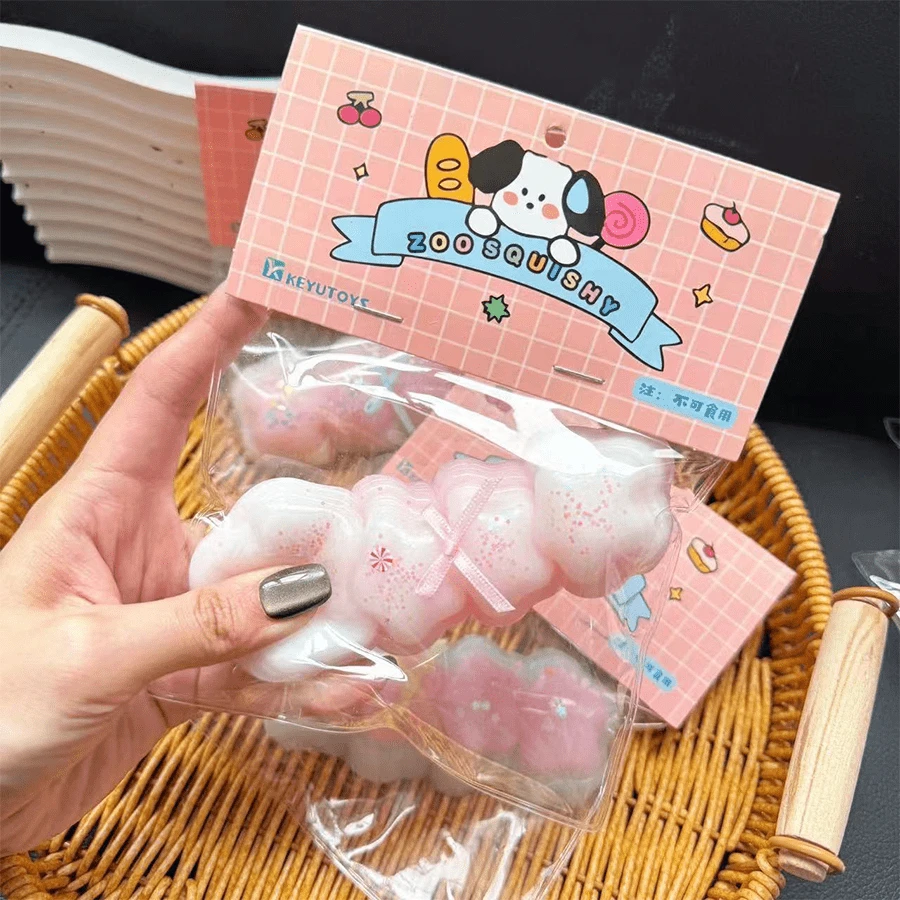 Bestselling Cream Stick Squeeze Toy, TPR Cat Paw Putty, Ultra Soft ...