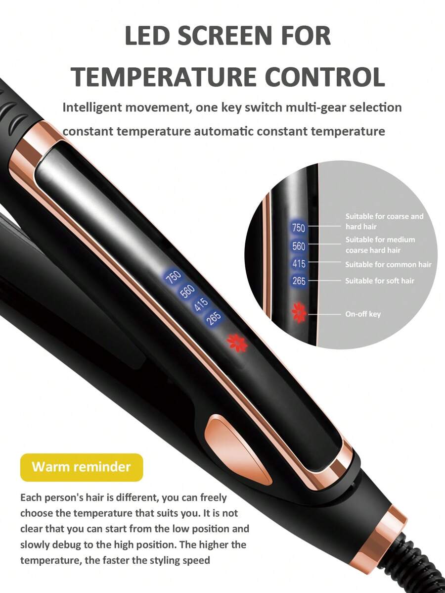 SOKANY390 Curling And Straight Hair Dual-Purpose Splint Ceramic ...