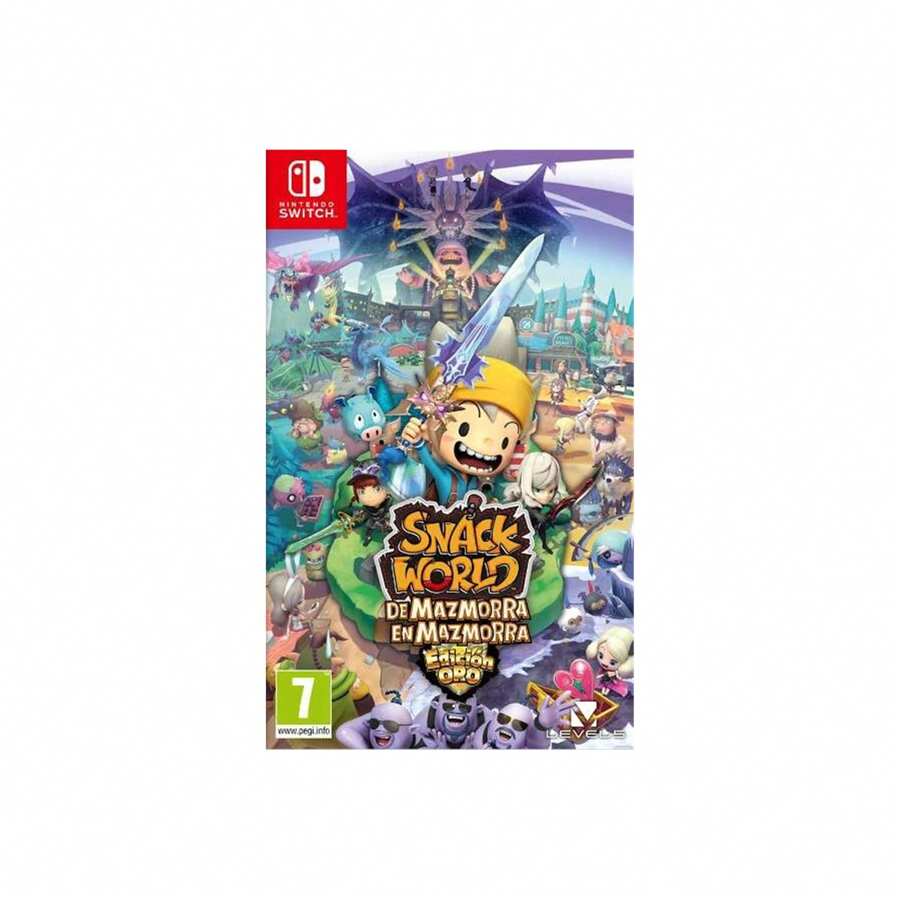 Nintendo Snack World: De Mazmorra En Mazmorra Edicion Oro Juego para ...