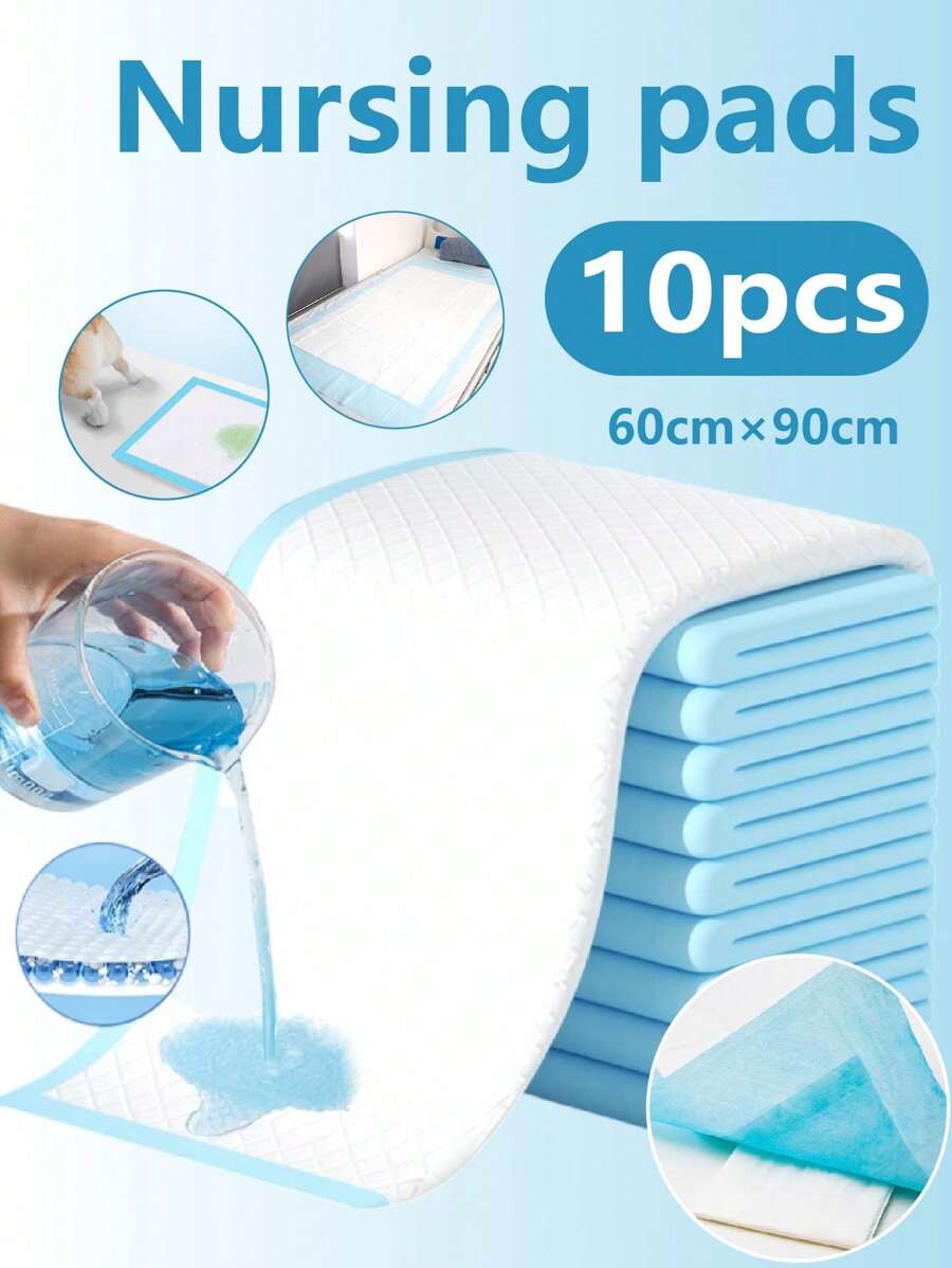10pcs, Nursing Pad, Urine Pad, Adult Disposable Urine Pad, Large Urine ...