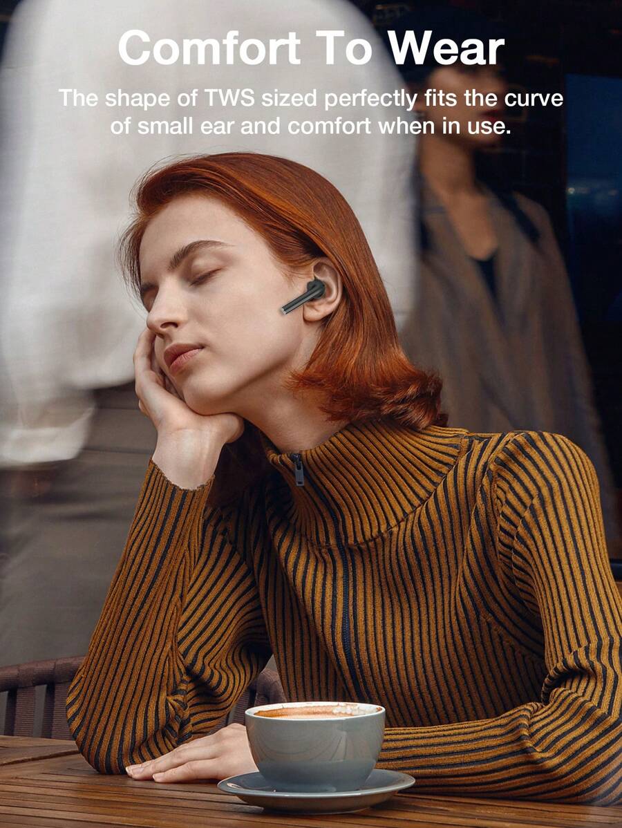 TWS Wireless Earbuds Macarons,Wireless Headphones With Charging Case Included,Ultra-Long Battery ...