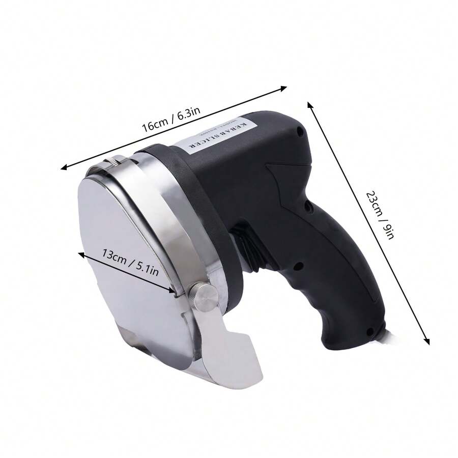 Rainaut RAINAUT Stainless Steel 80W Gyro Doner Kebab Slicer 1.4mm ...