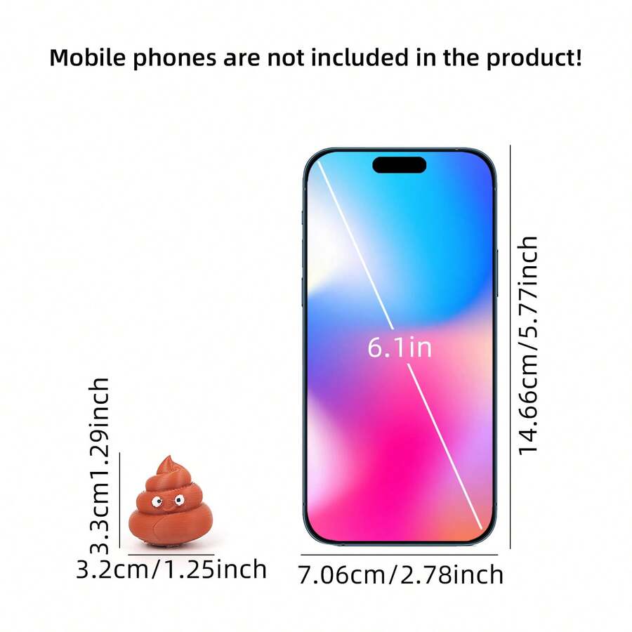 3D Printed Poop Toy, 3D Printed Multi-Color Small Toys, Realistic Gag ...