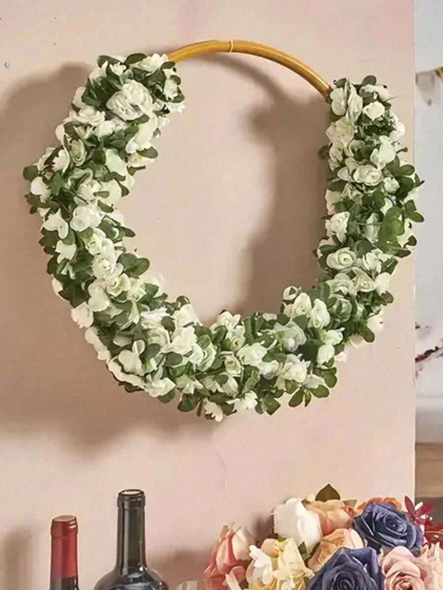 White Rose Vine, Wedding Table Centerpiece Decor, Arch Backdrop Decor ...