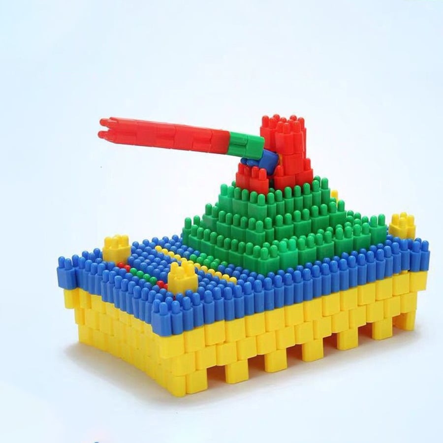 DIY Building Blocks Set - Construction Toys For 4-8 Year Old Kids - Fun ...