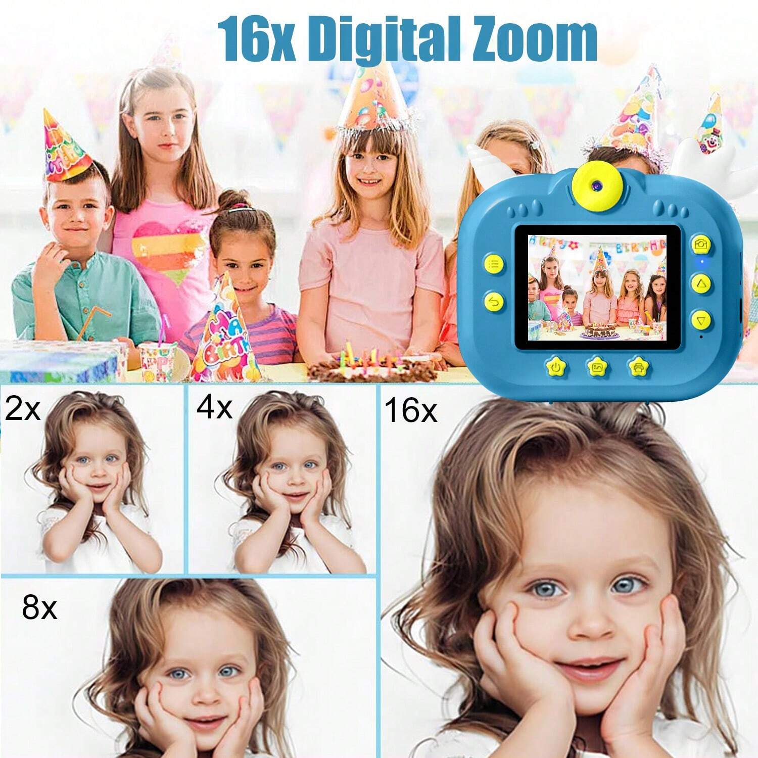 Kids Camera Instant Print - Toddler Camera For Creative Exploration ...