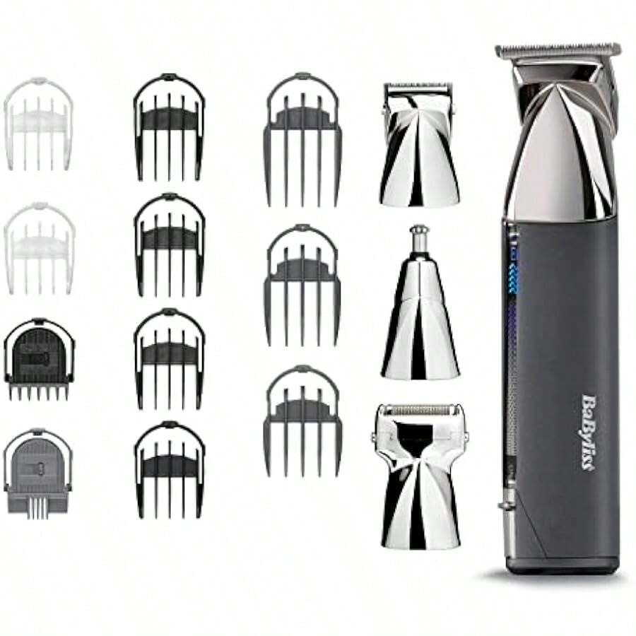 Super-X Metal 15 In 1 All-In-One Multi-Trimmer Cordless Grooming Kit ...