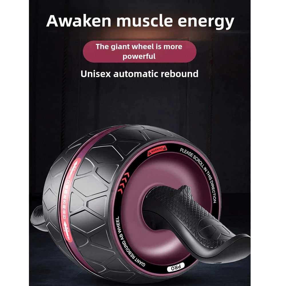 Automatic Rebound, Belly Wheel, Beginner's Home Abdominal Muscle ...