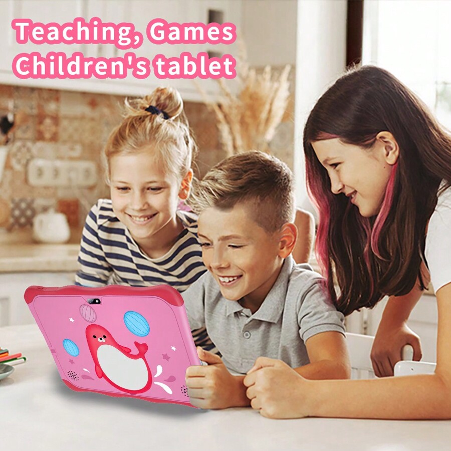 BDXBFF BDXBFF Nowy tablet z Androidem dla dzieci z kreskówkowym ...